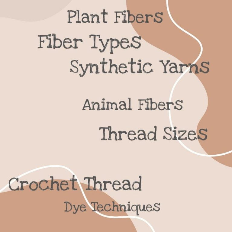 Types of Crochet Thread
