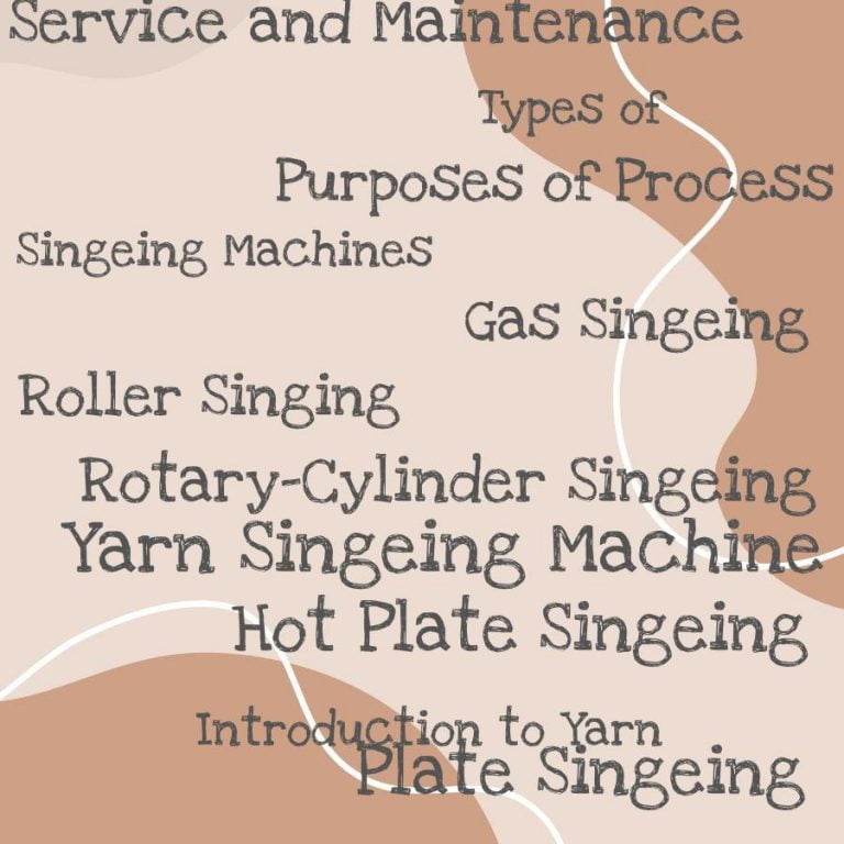 Types of Yarn Singeing Machine