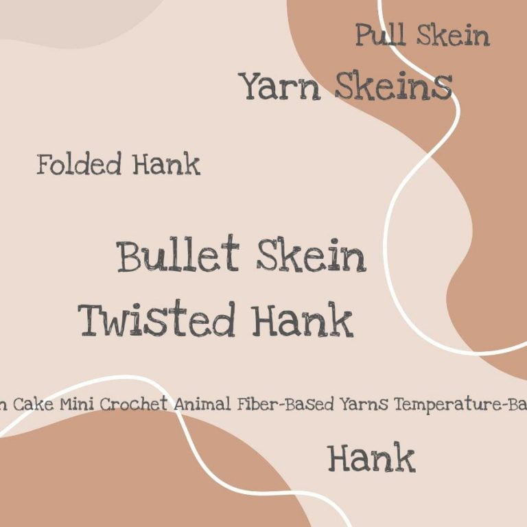 Types of Yarn Skeins