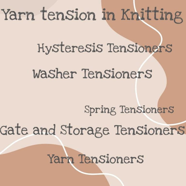 Types of Yarn Tensioners