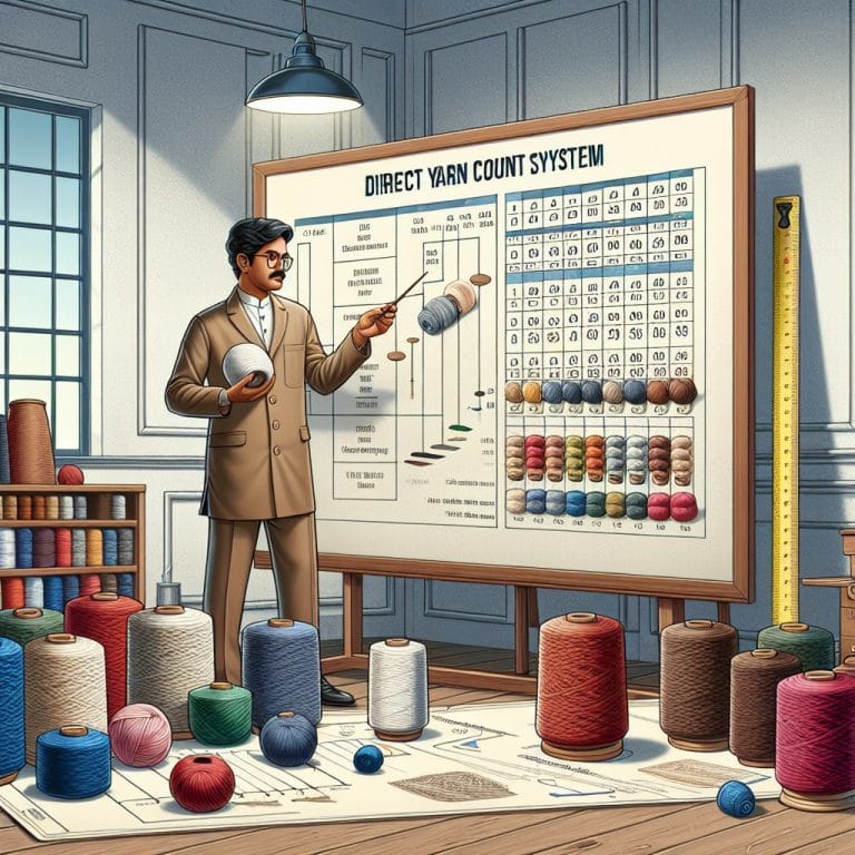 Types of Yarn Count System