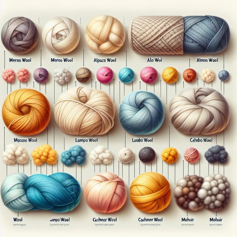 Types of Crochet Wool