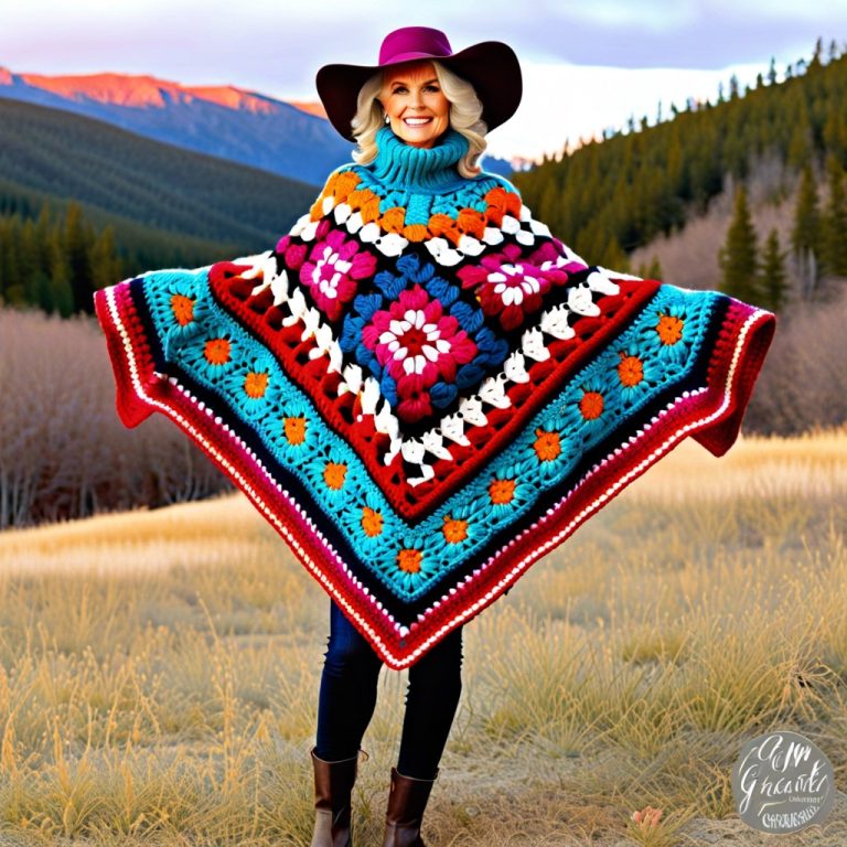 15 Poncho Crochet Ideas to Transform Your Wardrobe