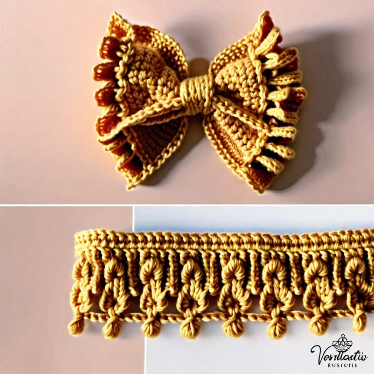 15 Crochet Ruffle Edge Ideas for Stunning Finishes