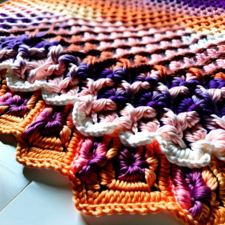 20 Eye-Popping 3 Color Crochet Blanket Ideas
