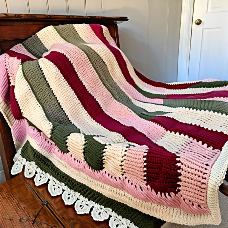 20 Eye-Popping 3 Color Crochet Blanket Ideas